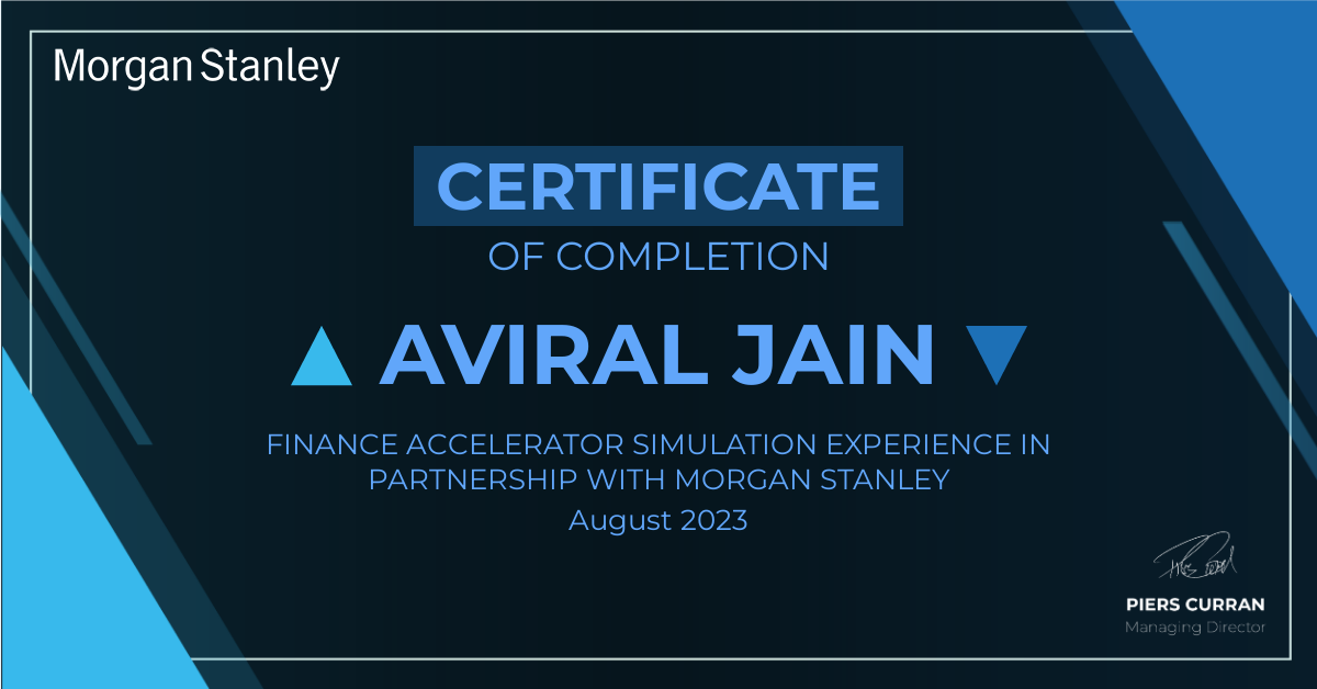 Aviral Jain - BSc Mathematics and Economics Undergraduate | LinkedIn